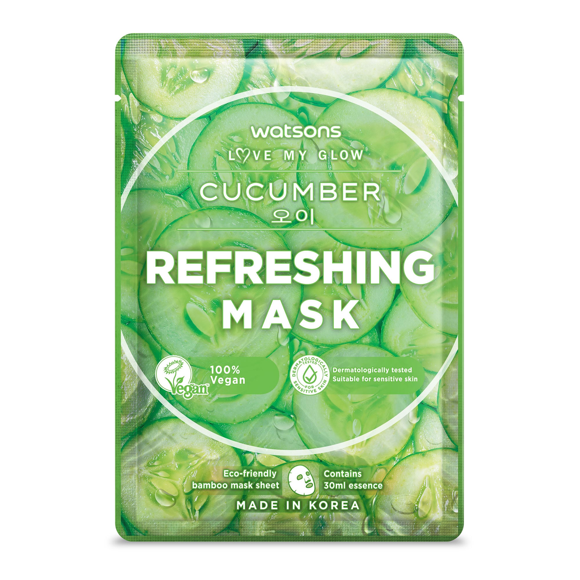 Shop Watsons Cucumber Refreshing Mask 1pc | Watsons UAE