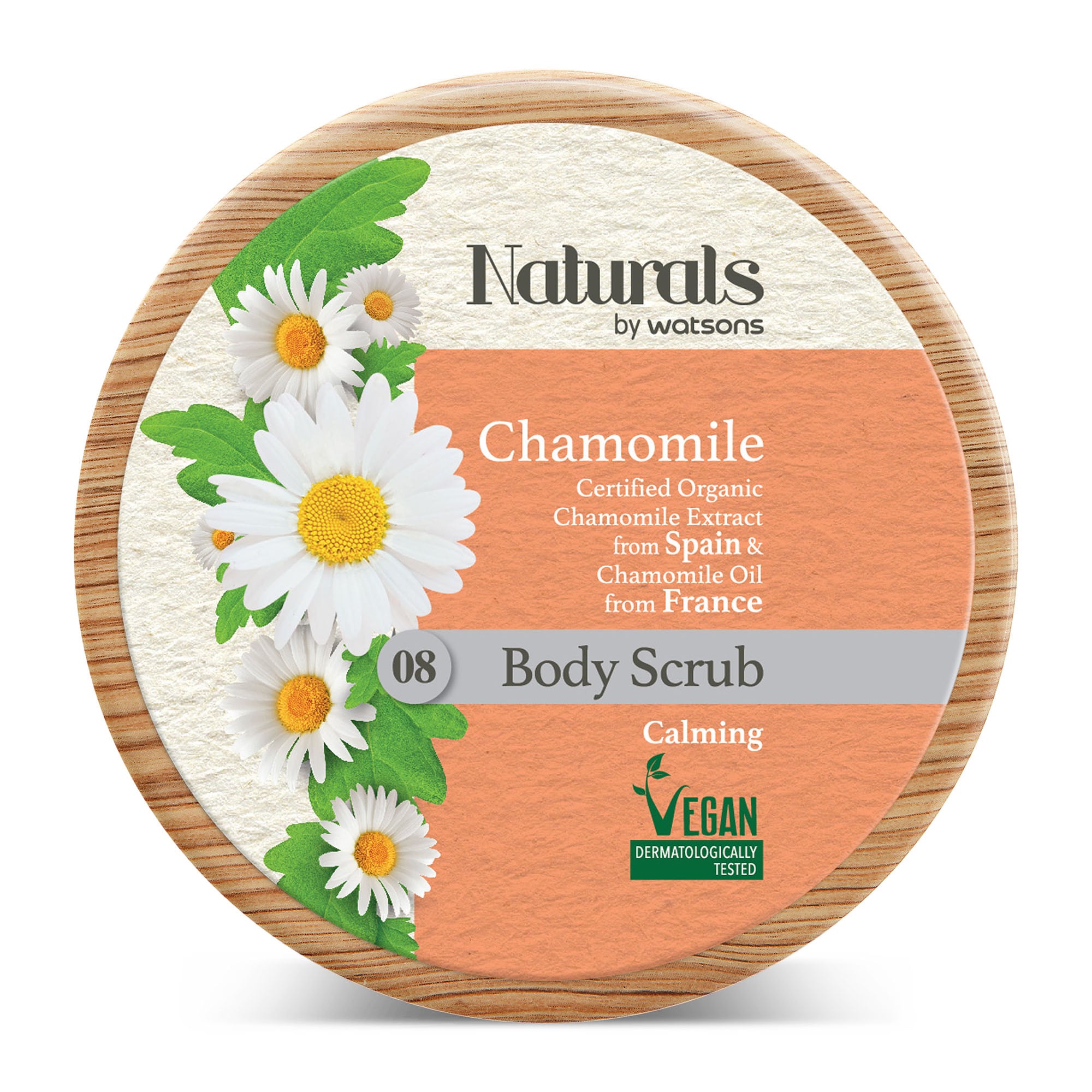 Shop Naturals by Watsons Chamomile Body Scrub 200g | Watsons UAE