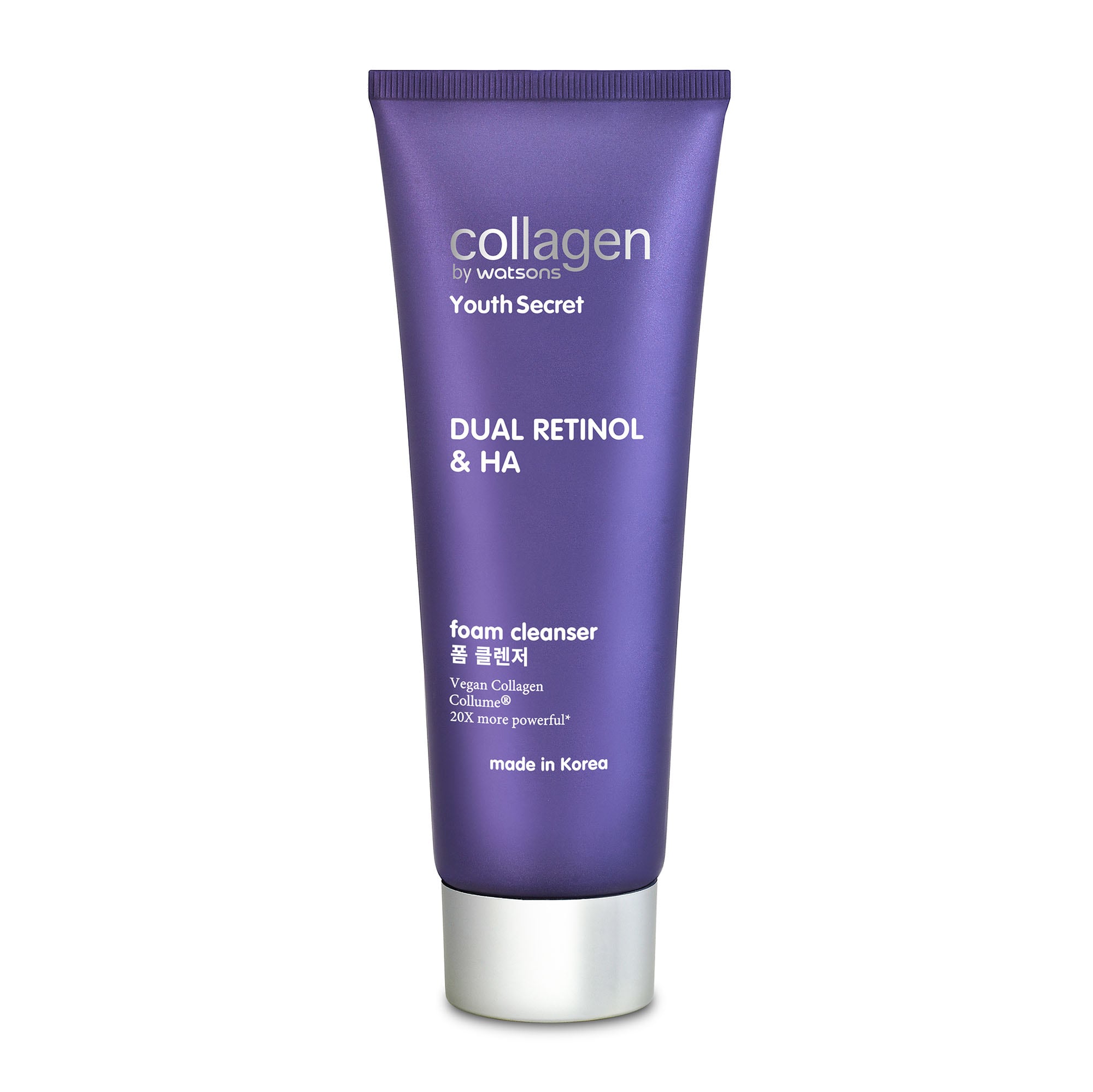 Buy Collagen By Watsons Youth Secret Dual Retinol & HA Foam Cleaner