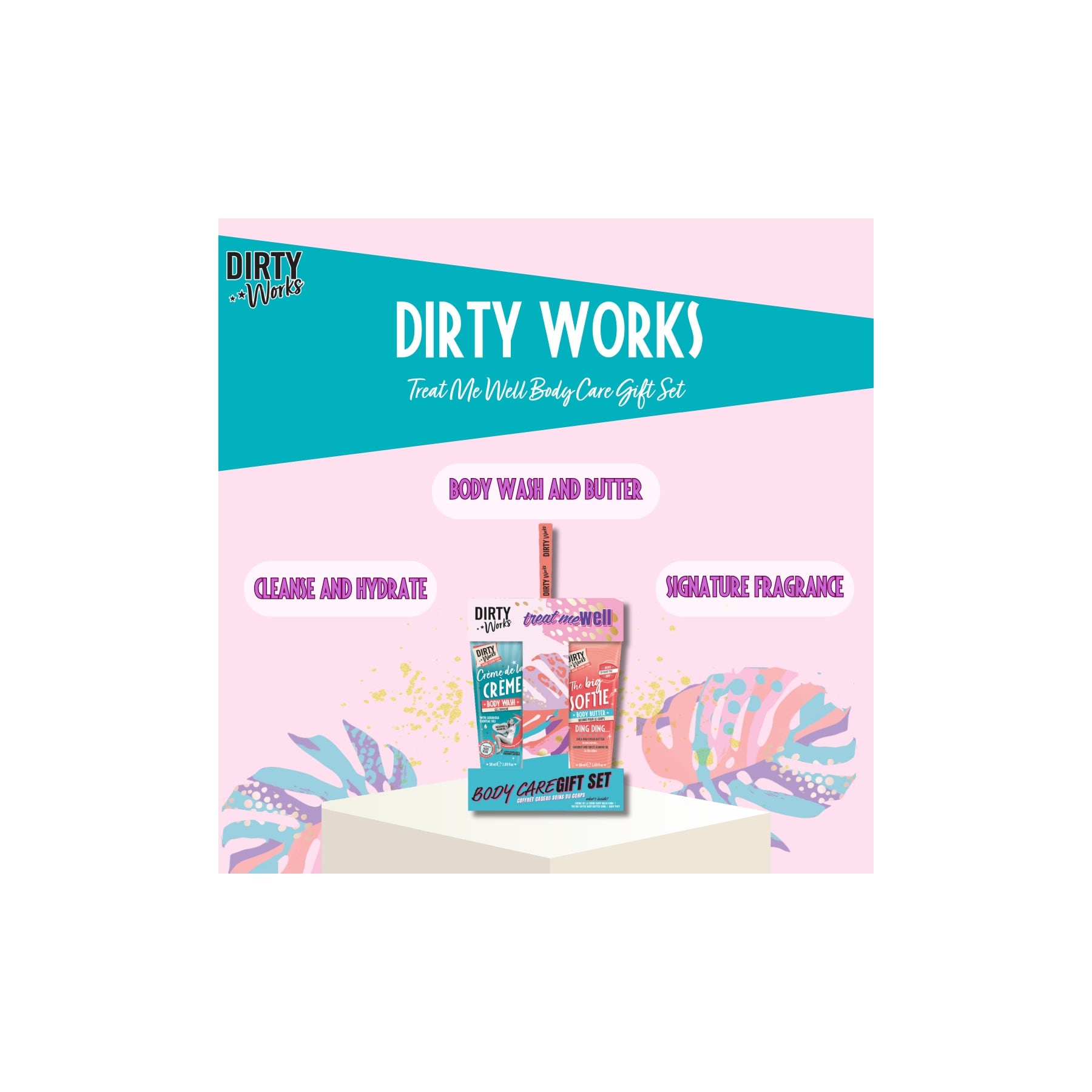 Dirty Works Treat Me Well Body Care Gift Set – Watsons