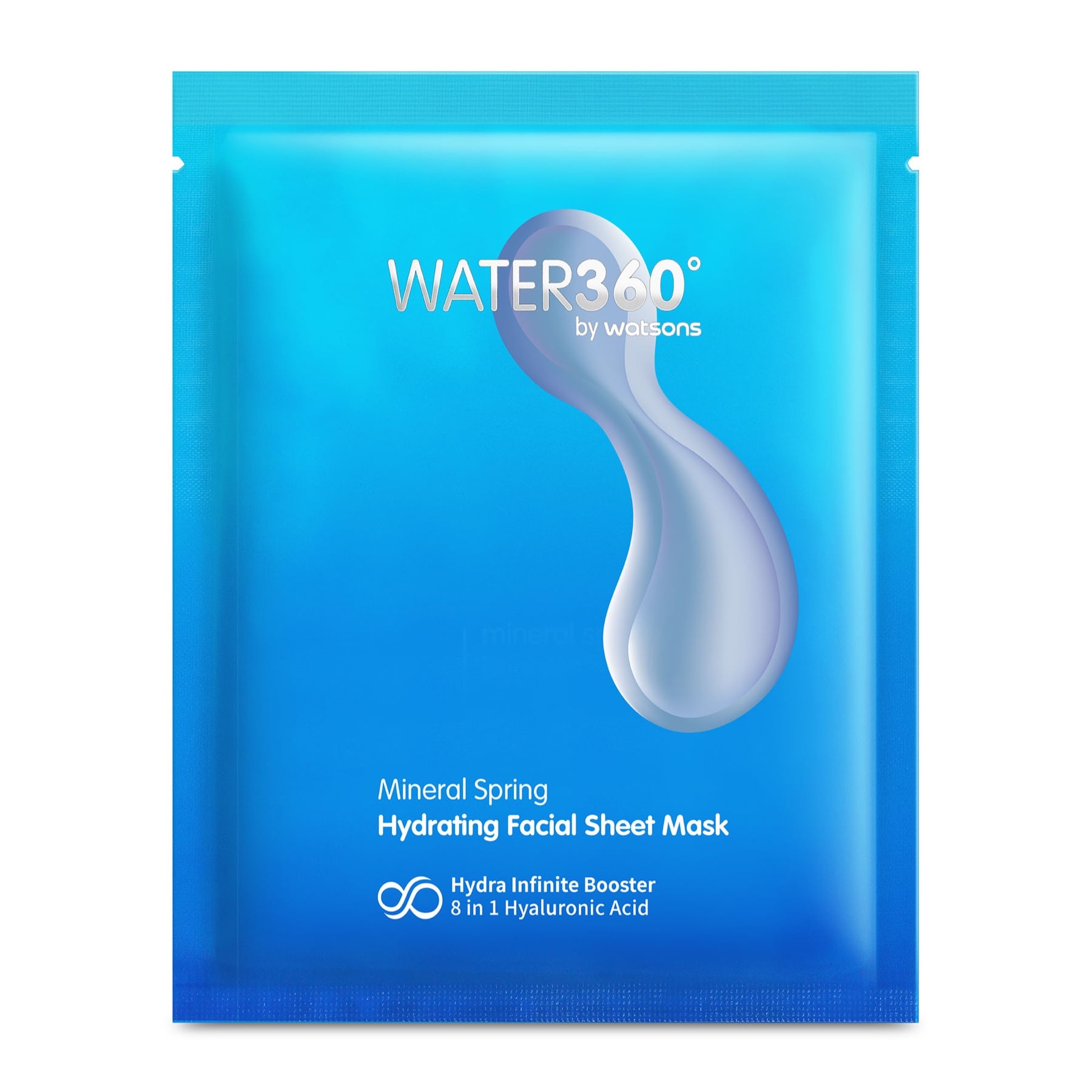 Water 360 by Watsons Hydrating Facial Sheet Mask 1s x 28ml