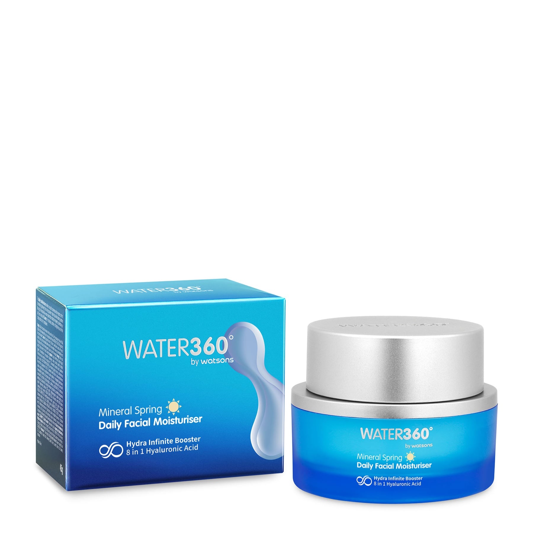 Water 360 by Watsons Facial Day Gel Moisturiser 45g