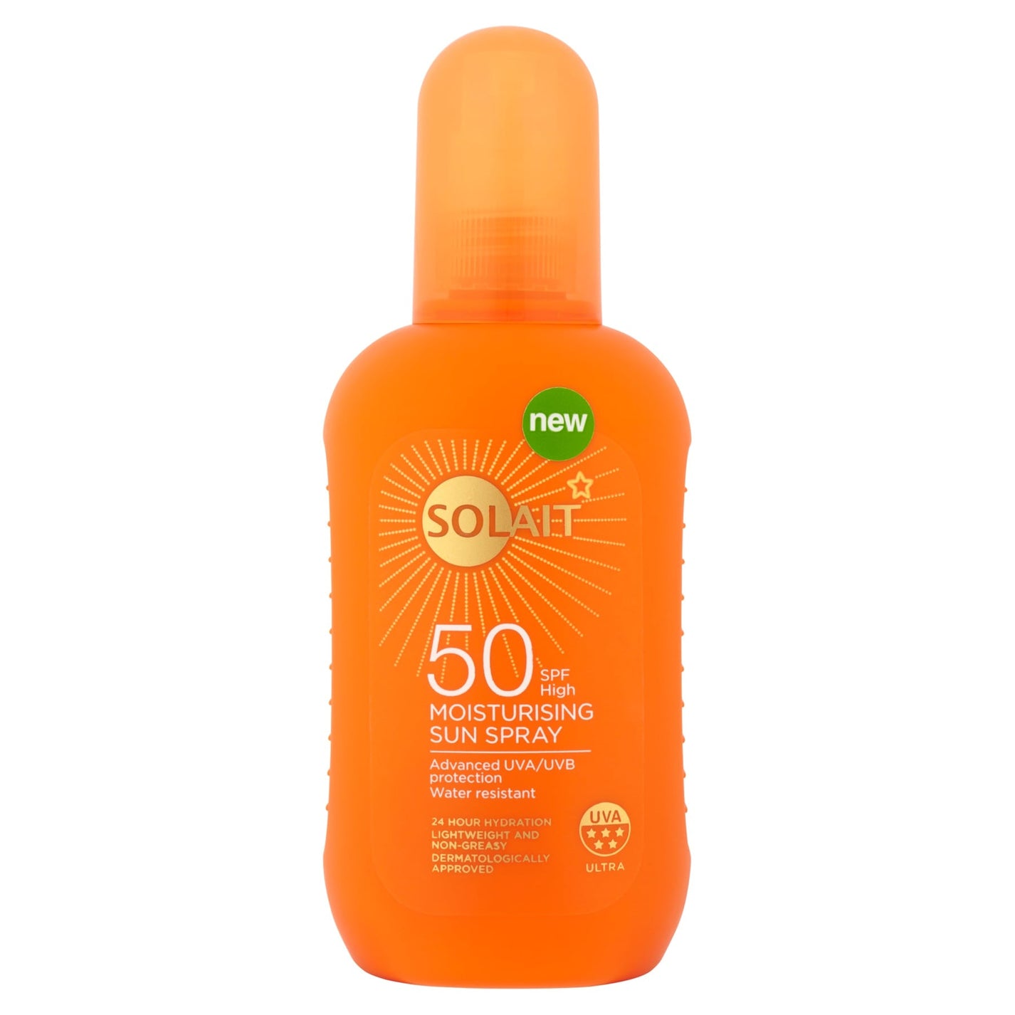 Superdrug Solait Sun Spray Spf50 200ml 833886