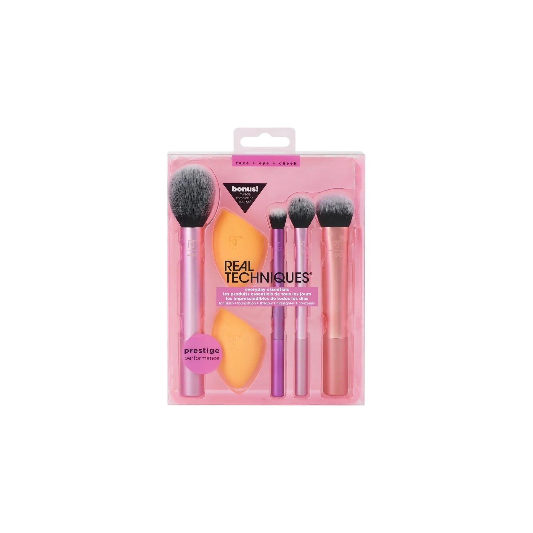 Real Techniques Everyday Essentials + Sponge Kit 6pc – Watsons