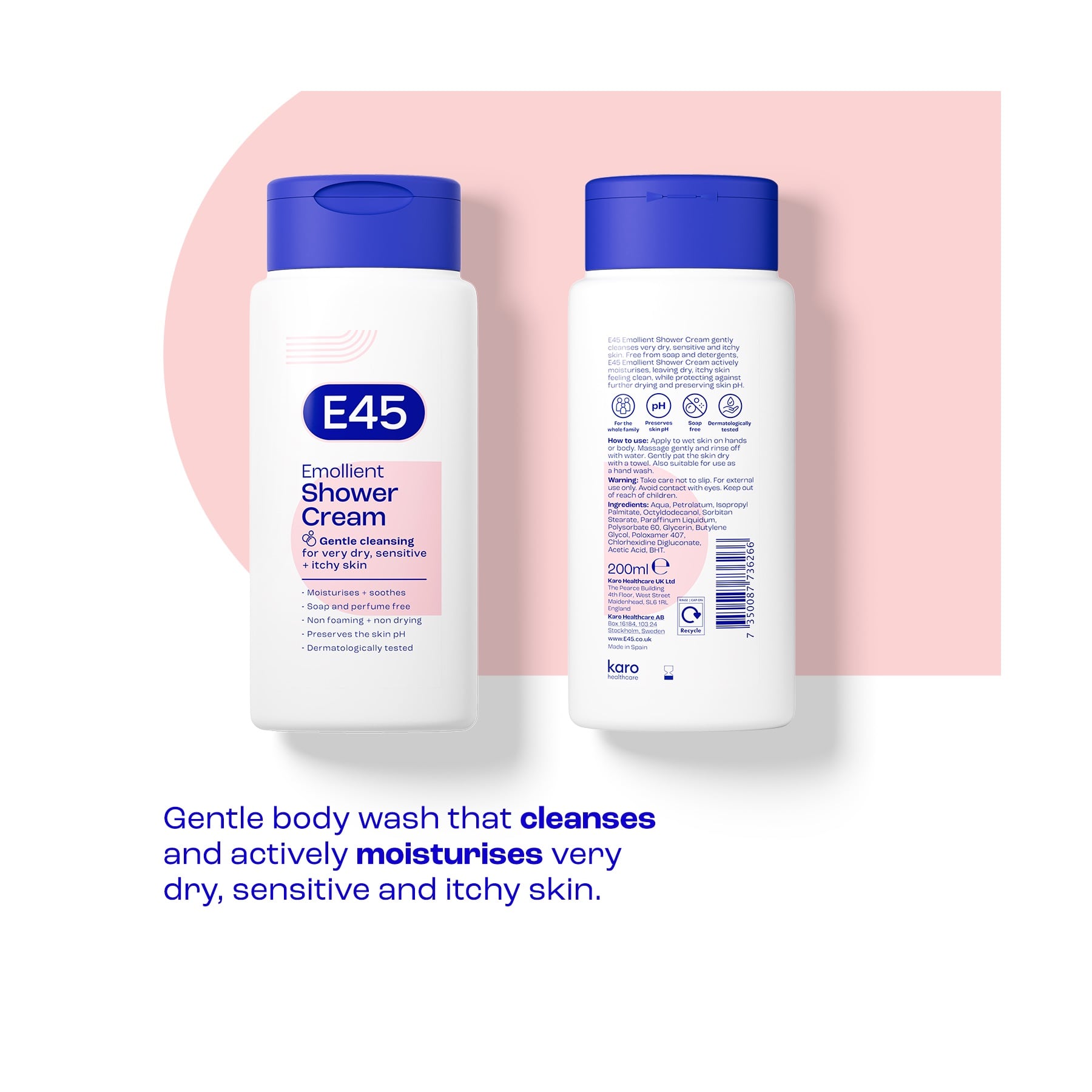 E45 Shower Cream 200ml – Watsons