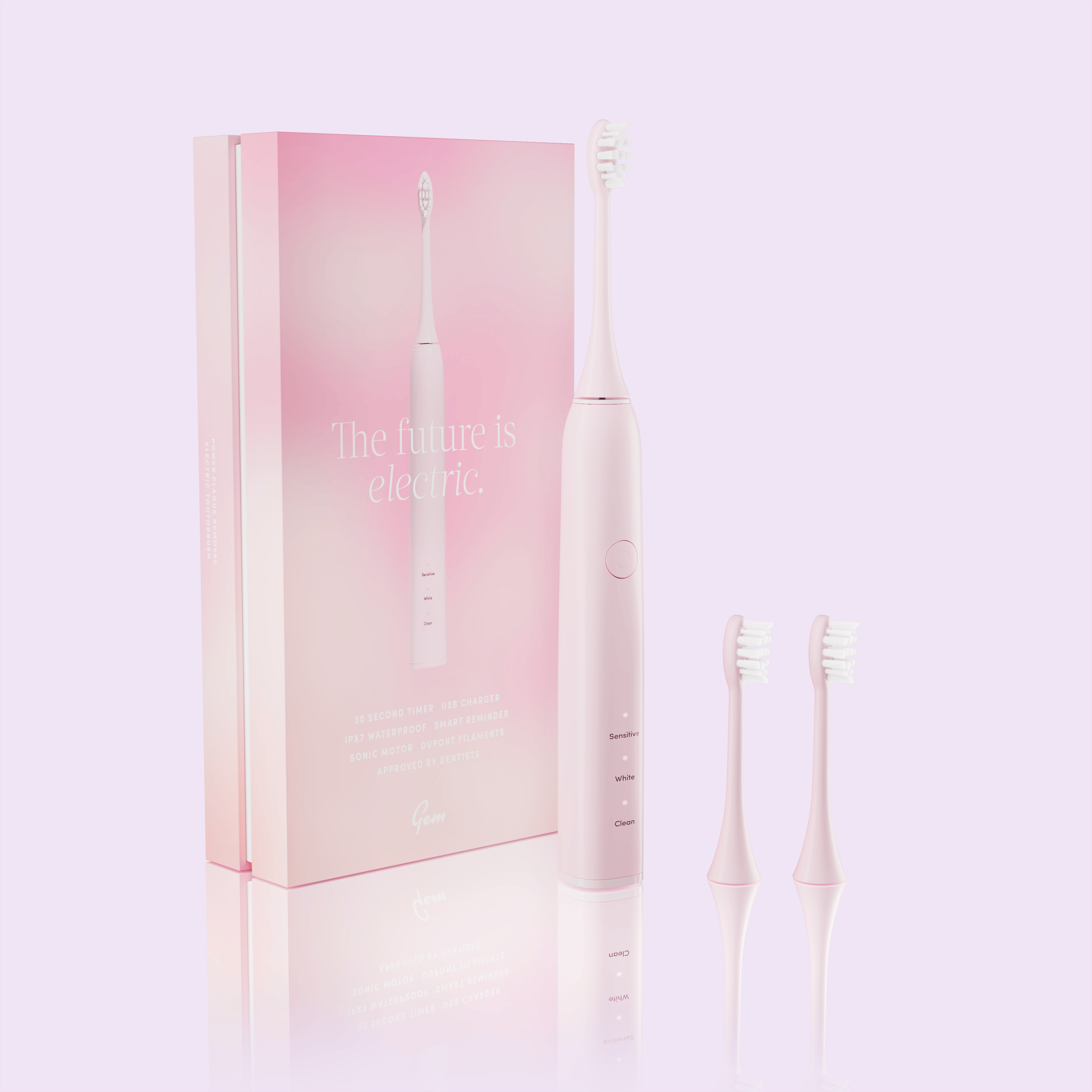 Gem Electric Toothbrush, Coconut – Watsons