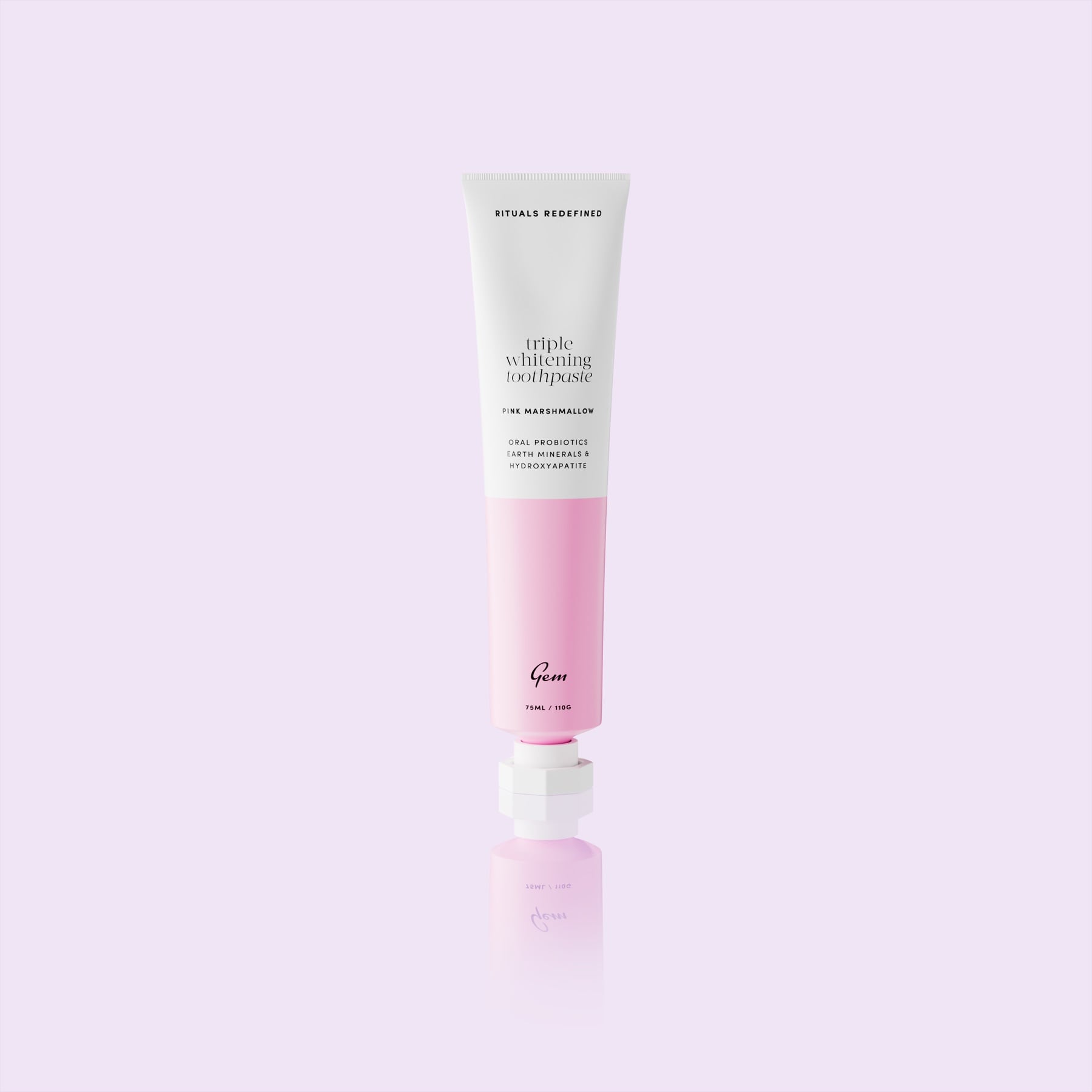 Gem Triple Whitening Toothpaste Pink Marshmallow 100g – Watsons
