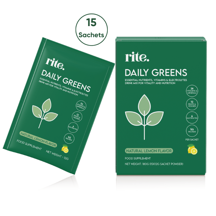 Rite Daily Greens Drink Mix Box of 15 Sachets – Watsons