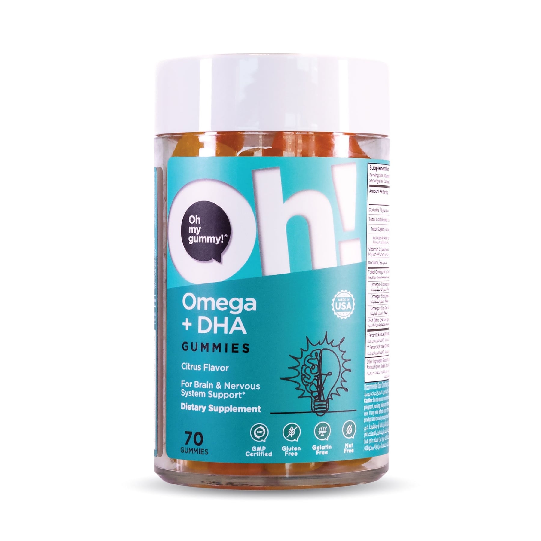 Oh My Oh! Omega + DHA Gummies – Watsons