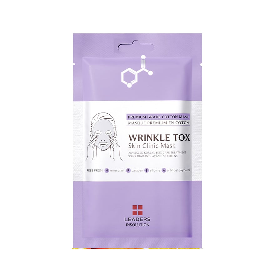 Buy Leaders Insolution Skin Clinic Sheet Mask Wrinkle Tox 1pc – Watsons