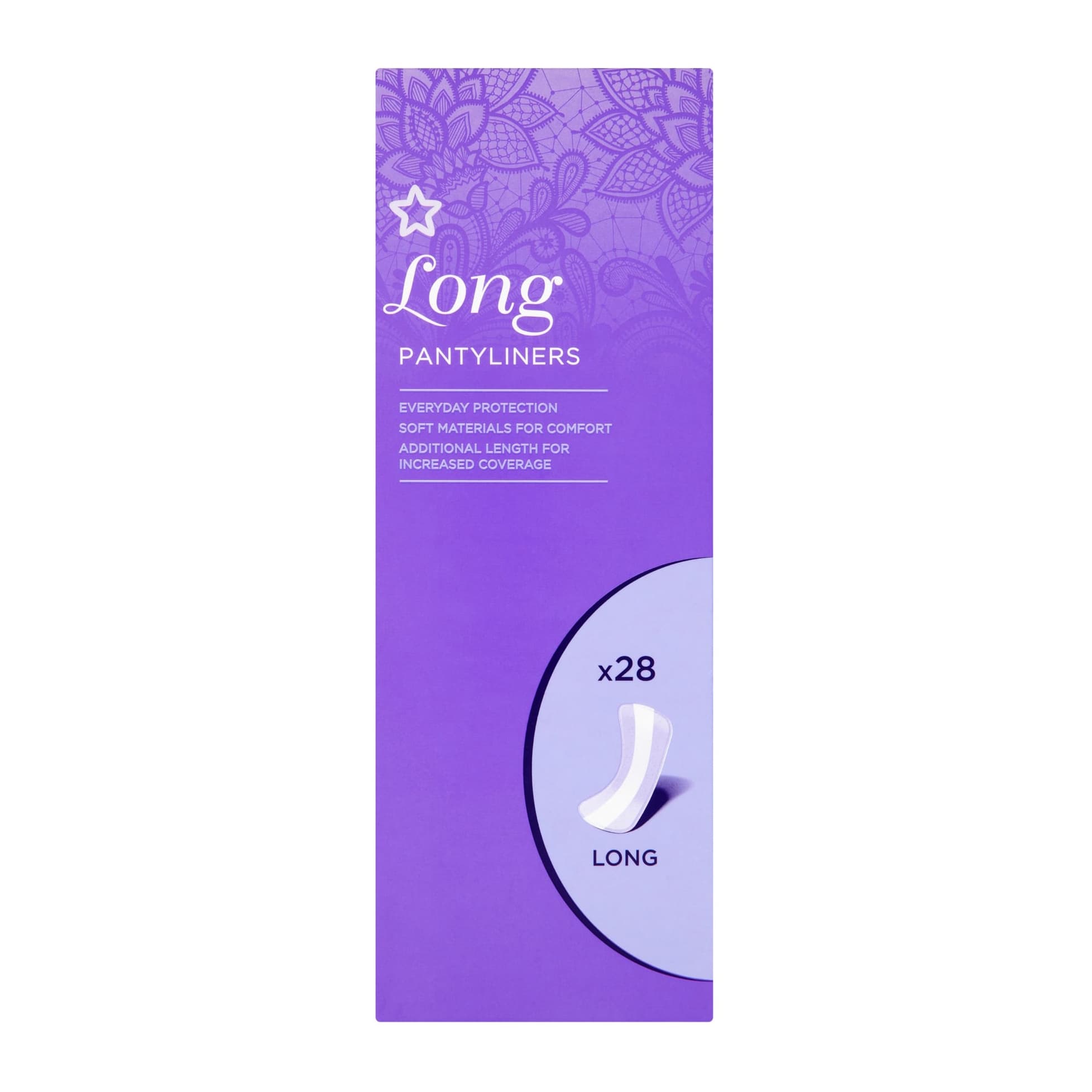 Buy Superdrug Panty Liners Large 28pcs | Watsons UAE