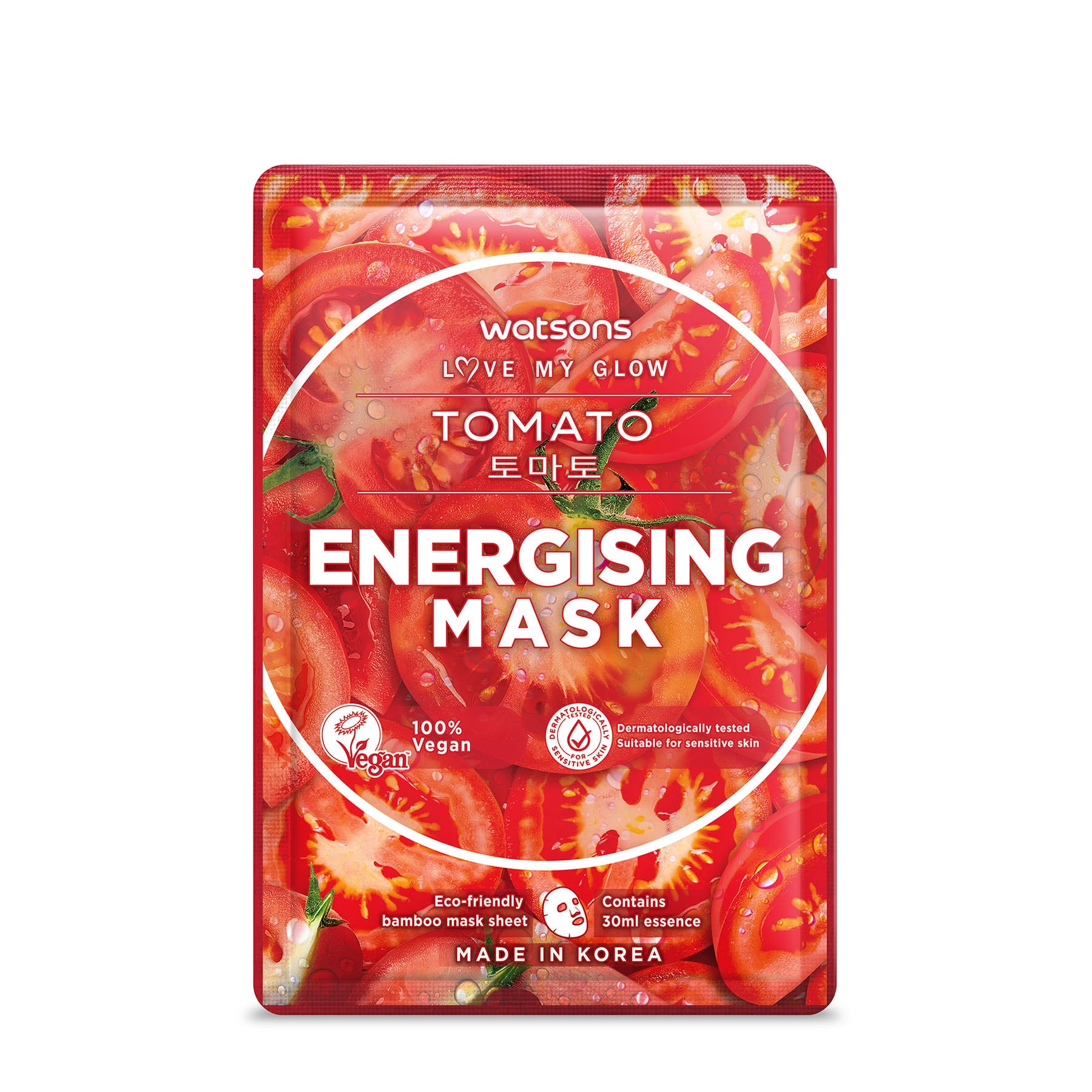Buy Watsons Love My Glow Tomato Energising Mask 1pc | Watsons