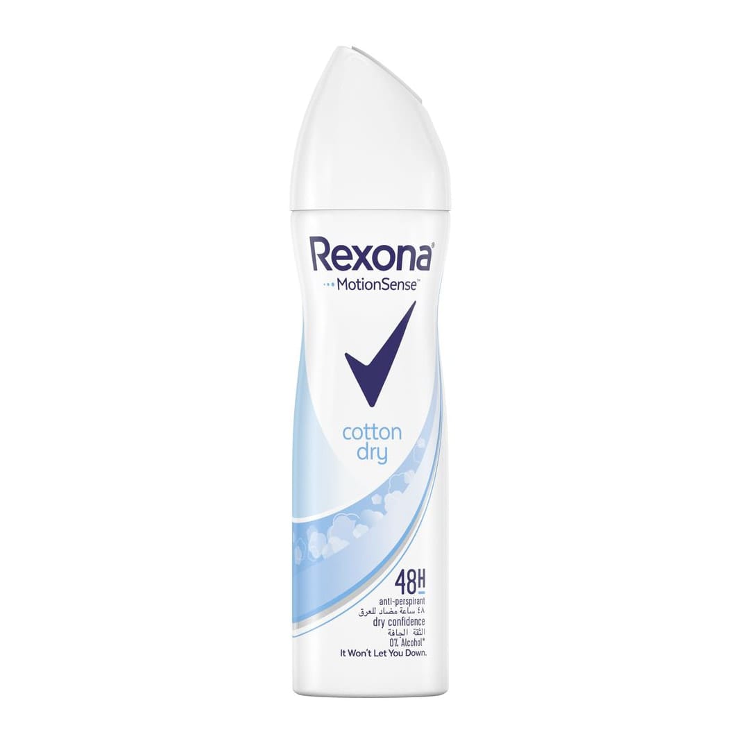 Buy Rexona Anti-Perspirant Deodorant Spray Cotton Dry 150ml – Watsons