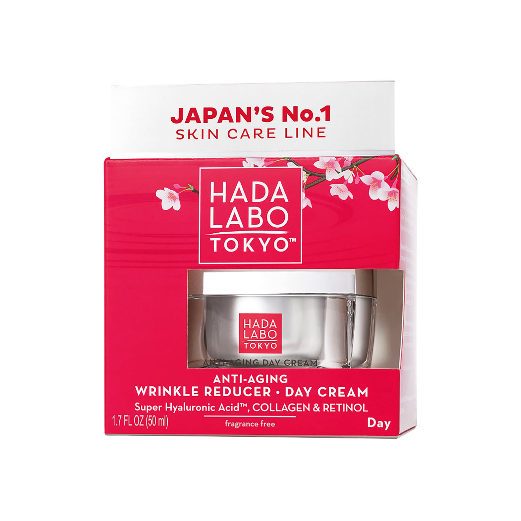 Buy Hada Labo Tokyo Anti-Ageing Wrinkle Reducer Day Cream 50ml – Watsons