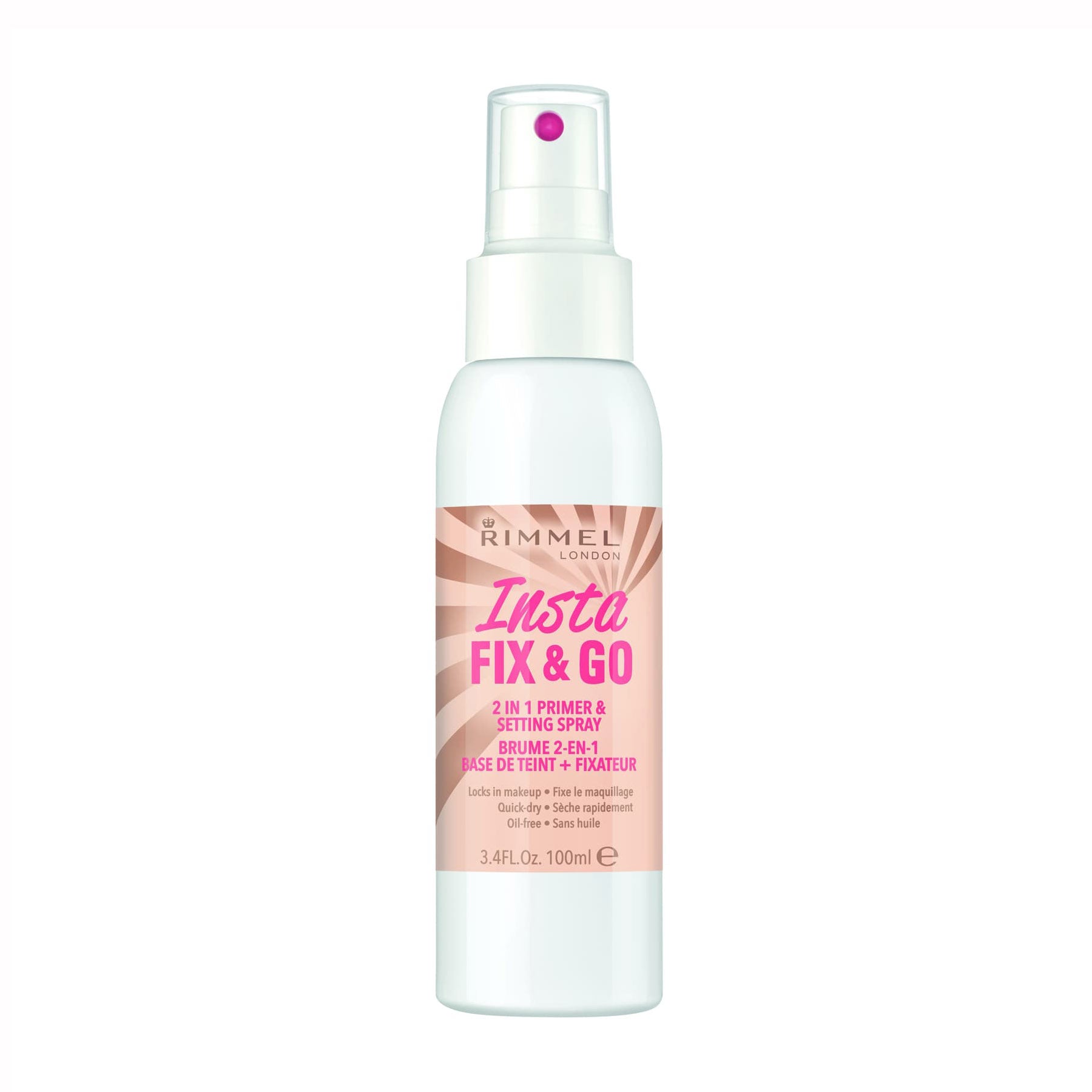 Buy Rimmel Insta Fix & Go 2-in-1 Primer & Setting Spray 100ml – Watsons