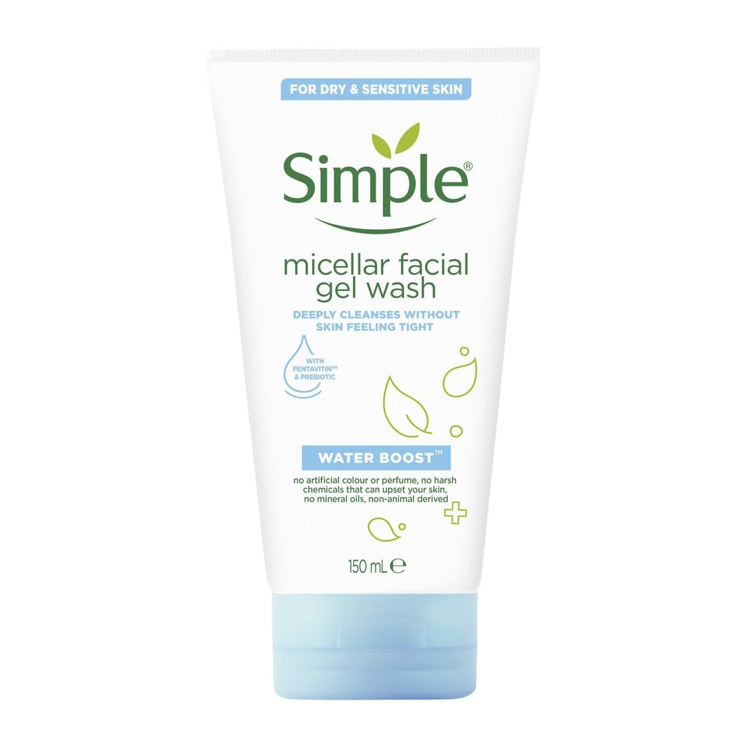 Buy Simple Water Boost Micellar Gel Hydrating Face Wash 150ml – Watsons