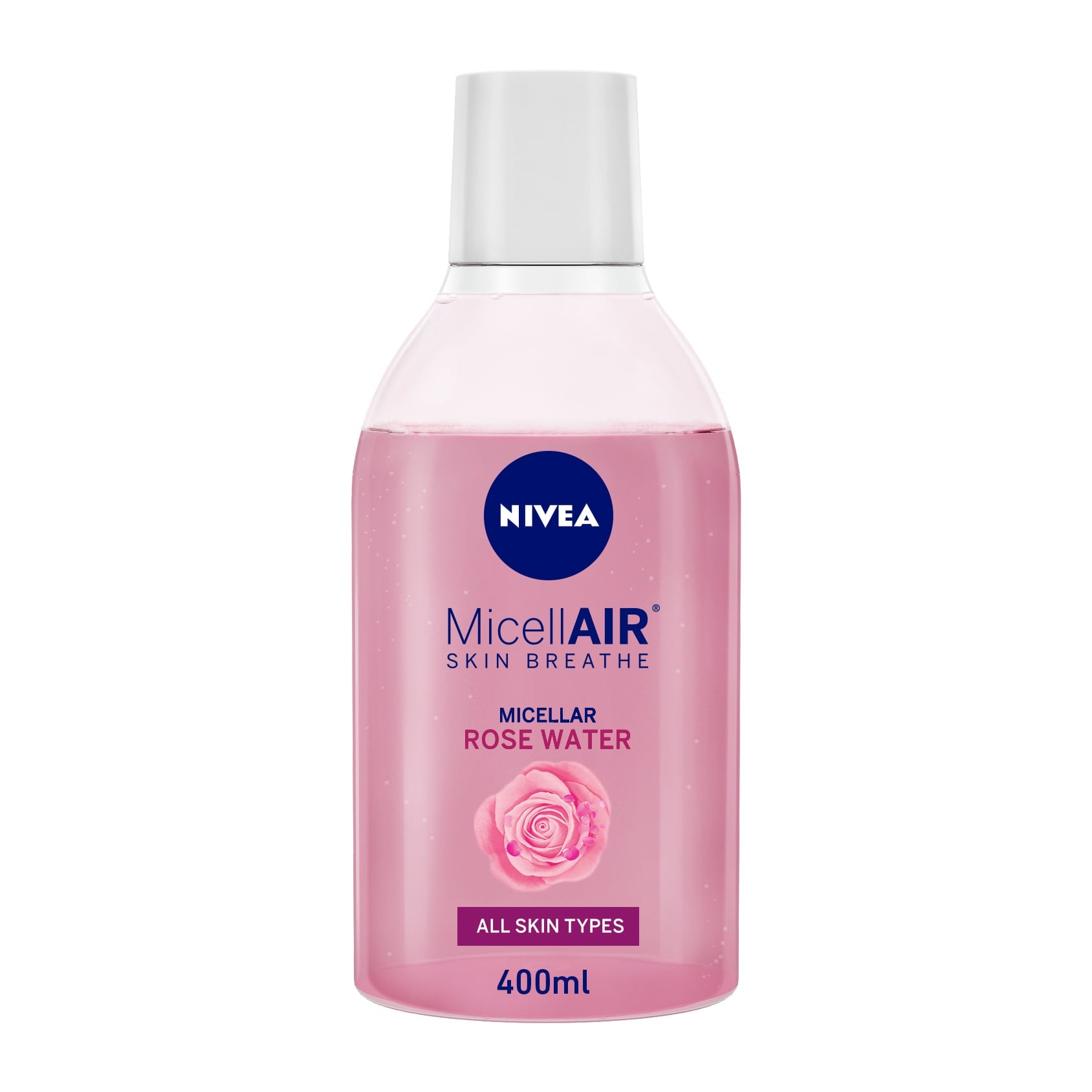 Buy Nivea MicellAIR Skin Breathe Cleansing Micellar Water Rose Water ...