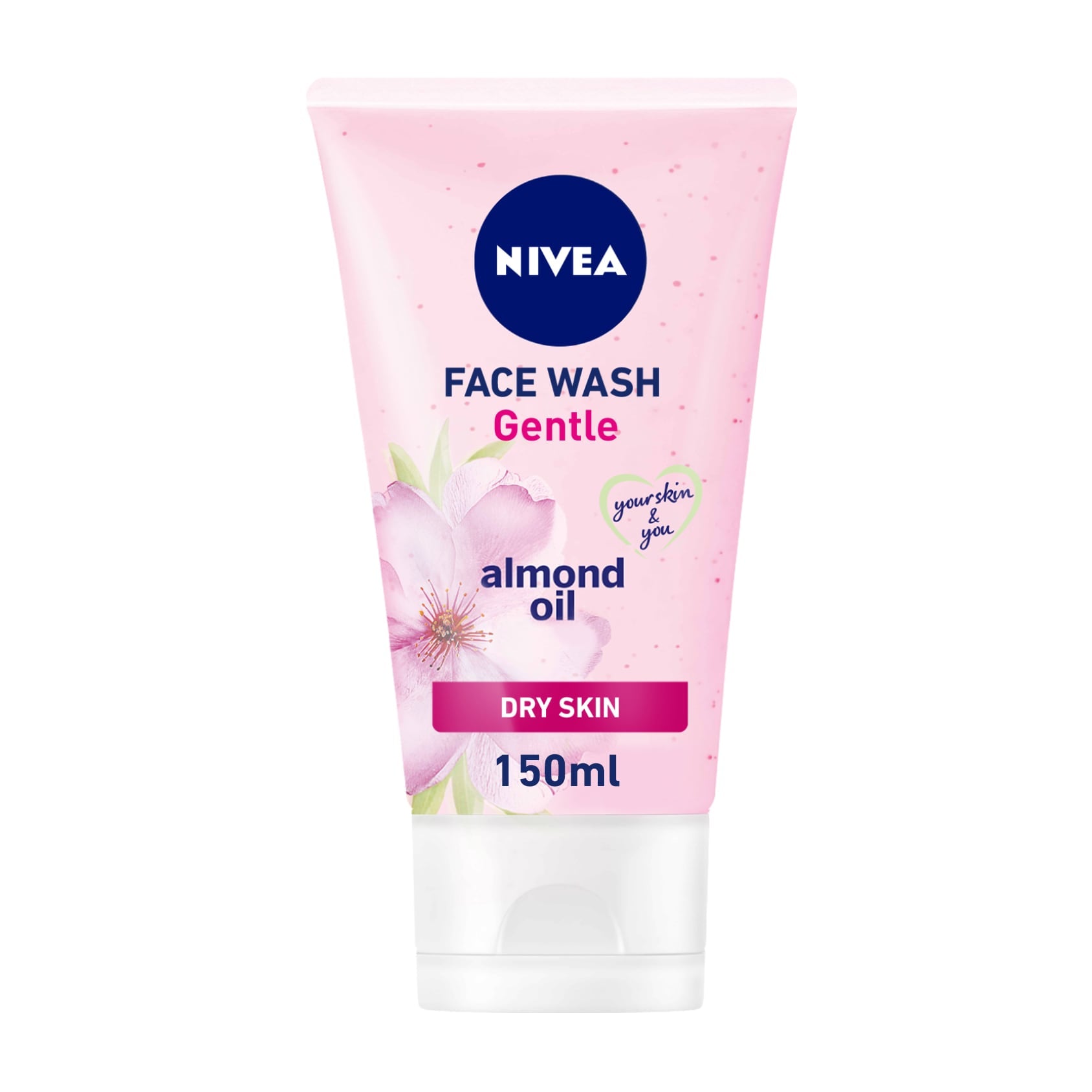 Buy Nivea Gentle Face Wash Dry Skin Almond Oil 150ml | Watsons