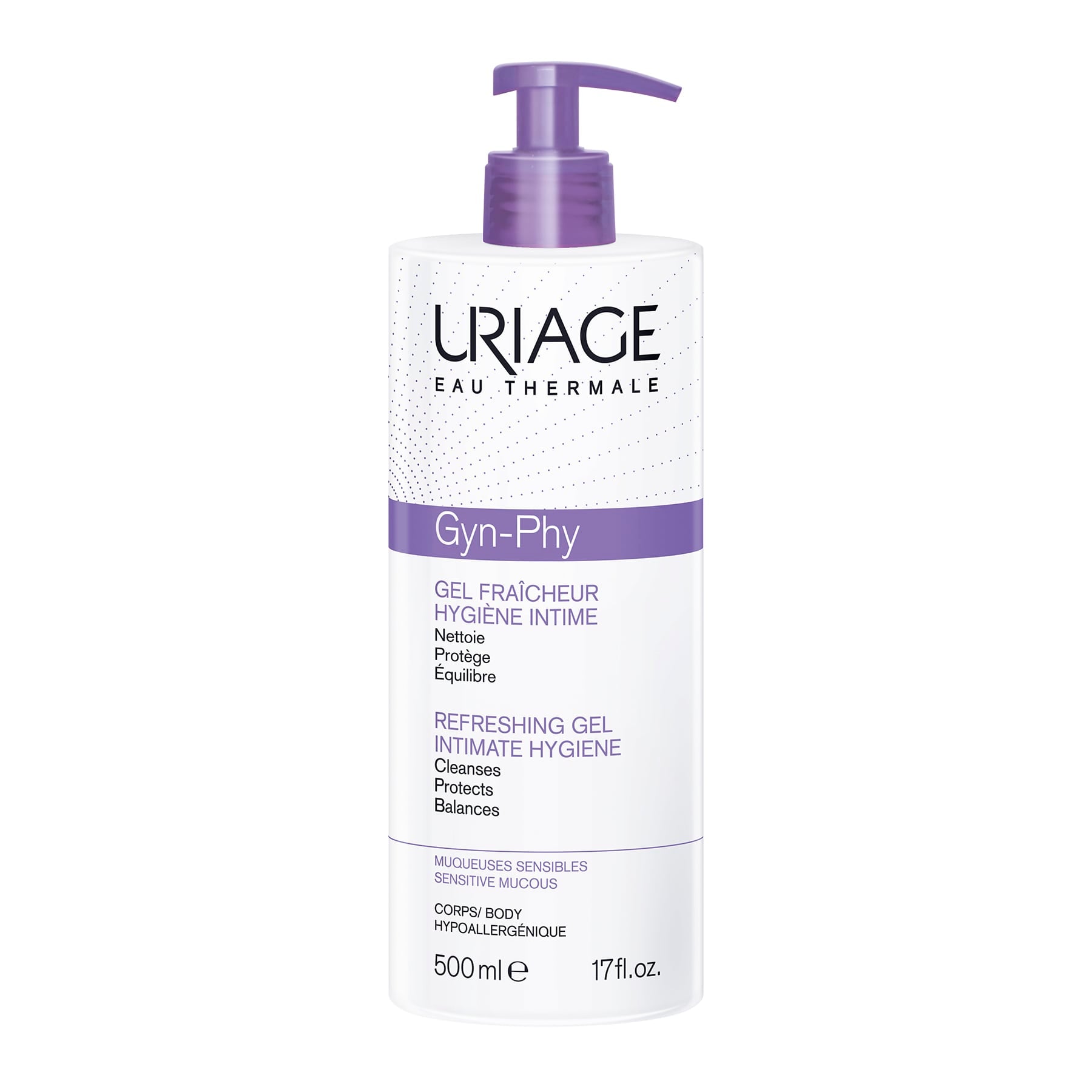 Buy Uriage Gyn-Phy Intimate Hygiene Gel Feminine Wash Refreshing 500ml ...