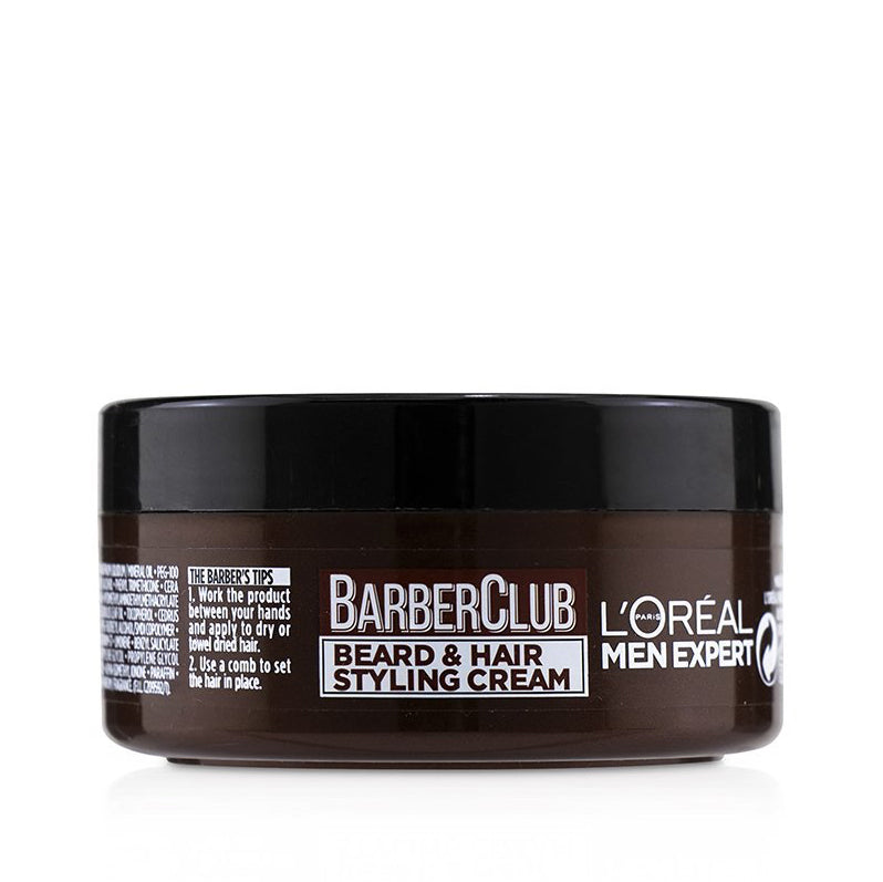 Buy L'Oreal Paris Men Expert Barber Club Beard And Hair Styling Cream ...